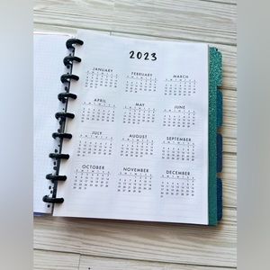 Hand Crafted | Office | Happy Planner Classic Size Weekly Layout Moon ...